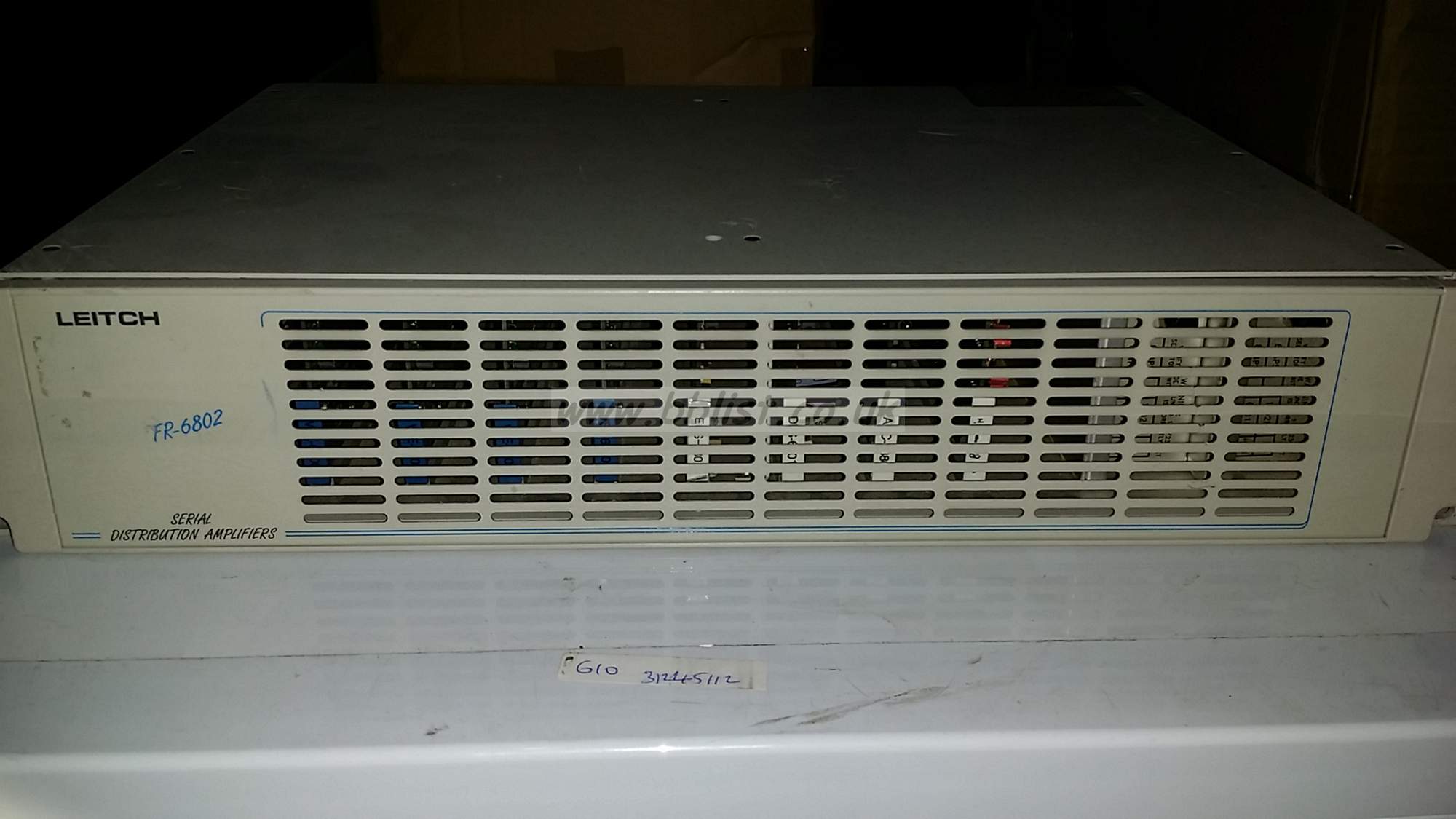 BB List - ITEM 48649, Leitch 2U frame with composite VDAs installed ...