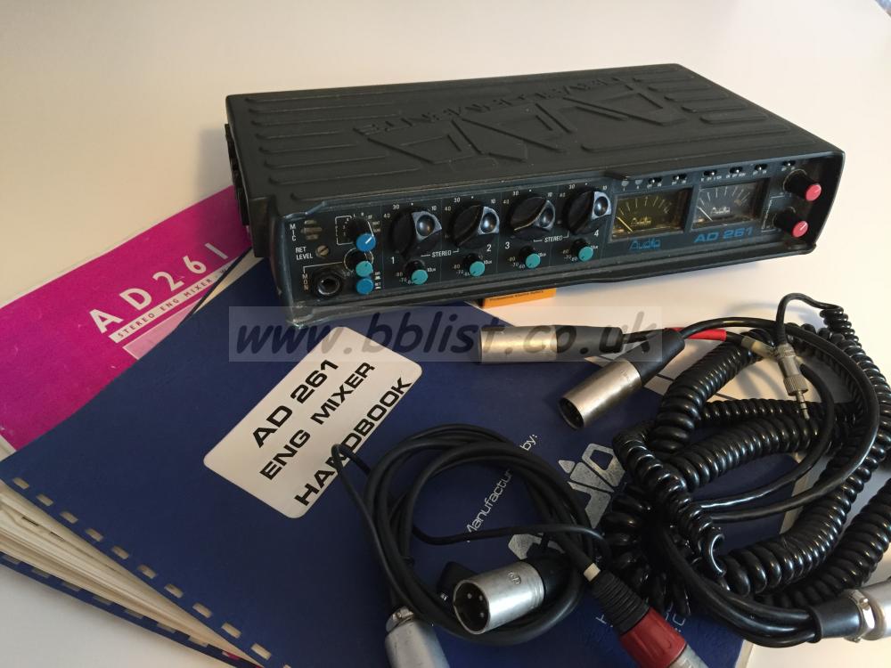 BB List - ITEM 67040, AD261 portable Mixer United Kingdom