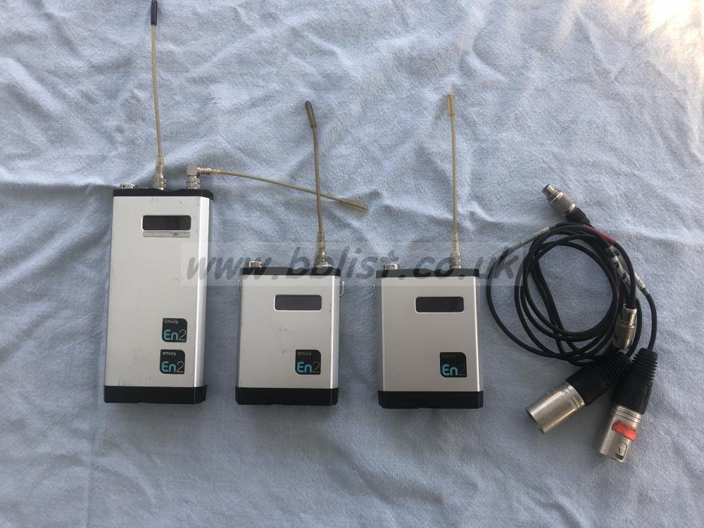 BB List - ITEM 83624, Audio En2 dual receiver and 2 x transmitters ...